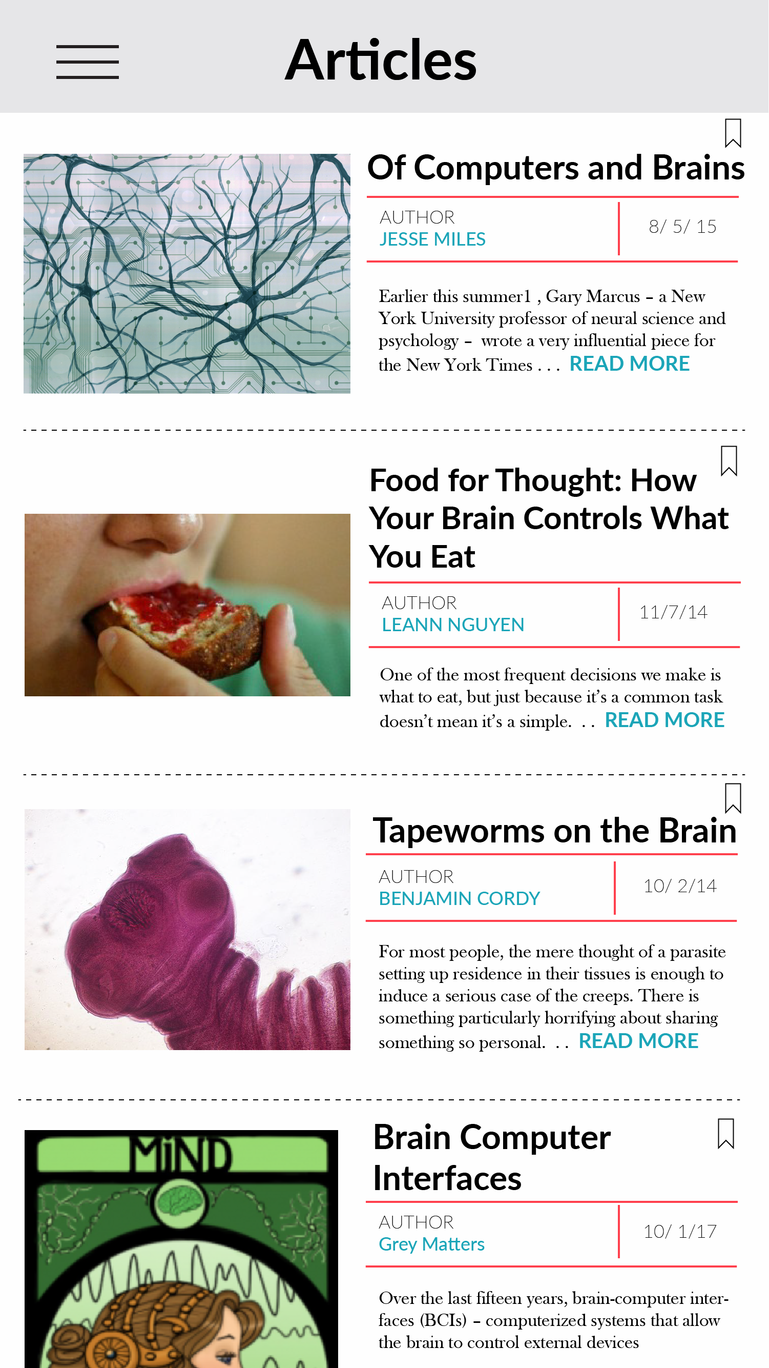 Grey Matters - Consuming Science